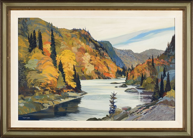 Agawa River by Richard (Dick) Ferrier on artnet