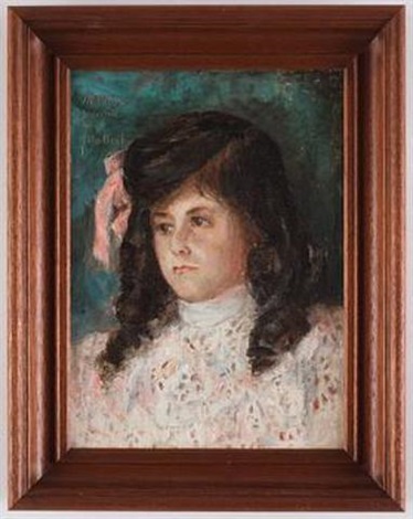 Portrait of Marie Louise Paris by Julia Beck on artnet