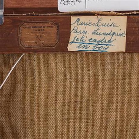 Portrait of Marie Louise Paris by Julia Beck on artnet