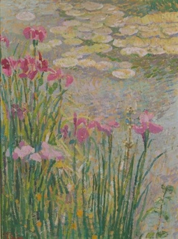 Spring garden by Sam Barber on artnet