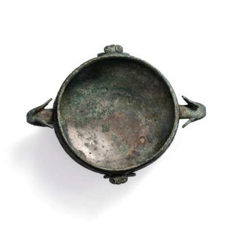 An important inscribed bronze ritual food vessel and cover, gui ...