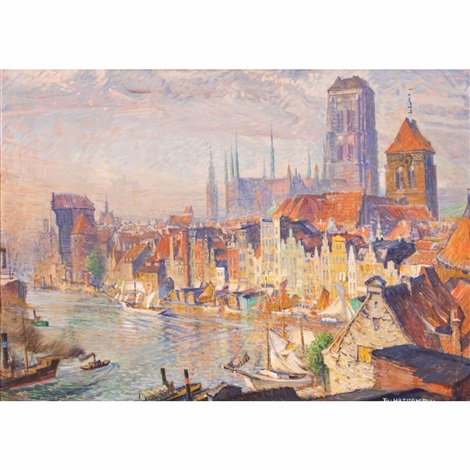 Der Hafen von Danzig by Theodor Urtnowski on artnet