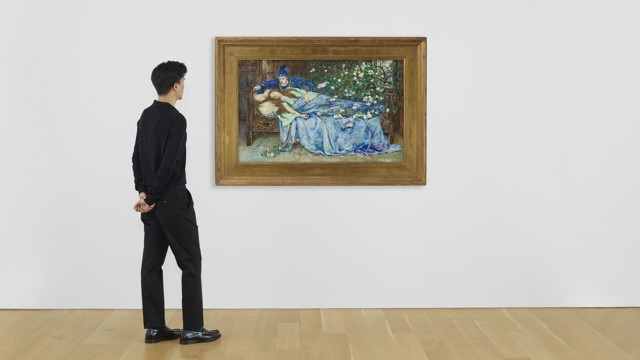 The Sleeping Beauty by Henry Meynell Rheam on artnet