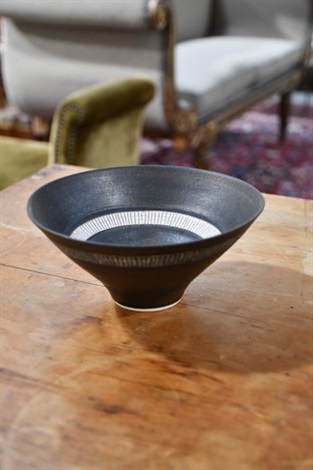 conical porcelain bowl, by Lucie Rie on artnet