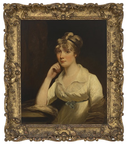 Portrait of the Hon. Frances Anne Freeman Thomas, née Broderick 1782 ...