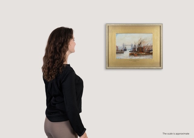 London Bridge - The Tower Bridge, London a pair by Frederick William ...