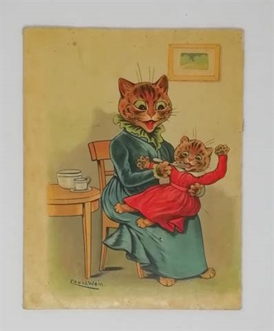 THE WORLD OF CATS by Louis Wain on artnet