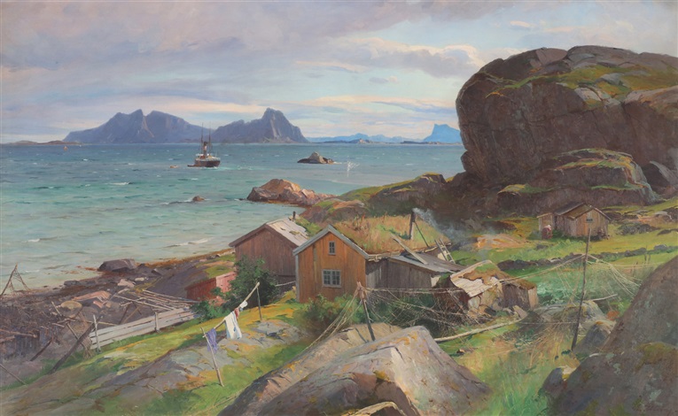 Kystlandskap by Even Ulving on artnet