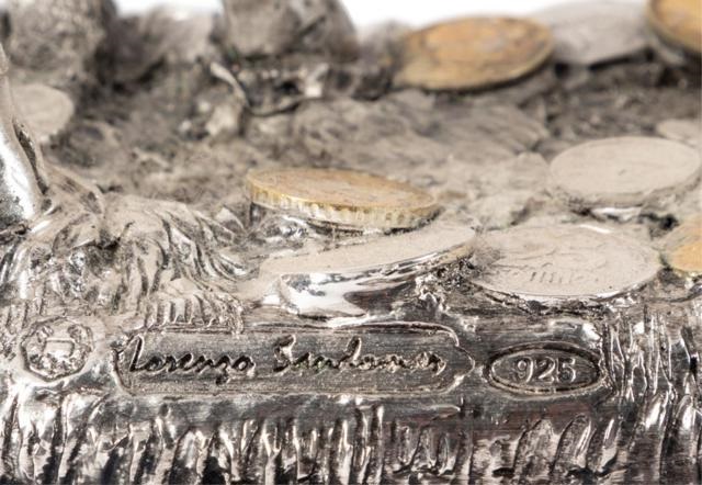 LORENZO SANDOMAR STERLING CLAD BOAR FIGURE by Lorenzo Sandomar on artnet