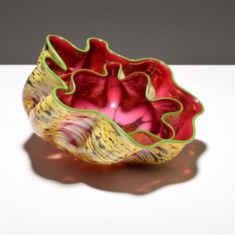 Dale Chihuly Moroccan Macchia Pair Glass Sculpture by Dale Chihuly on ...