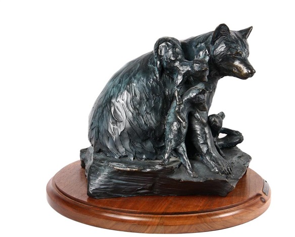 Three little rascals by Forest Hart on artnet