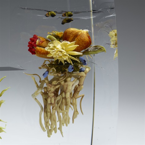 Large Botanical paperweight by Paul J. Stankard on artnet