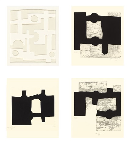 Aromas portfolio of 10 wtitle pg., colophon amp text, incl. 3 woodcuts ...