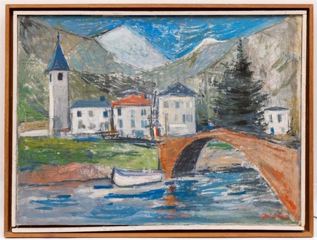 Bergdorpje by Jaap Nanninga on artnet