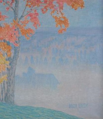 Autumn Trees by Bror Lindh on artnet