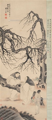 抚松高士图 by Li Shida on artnet