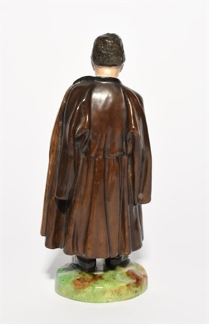 A Russian porcelain figure of a Malorussian man by Imperial Porcelain ...