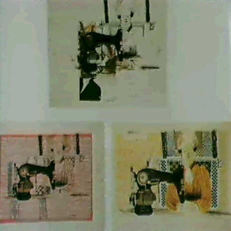 WOMAN WITH A SEWING MACHINE by David Hockney on artnet