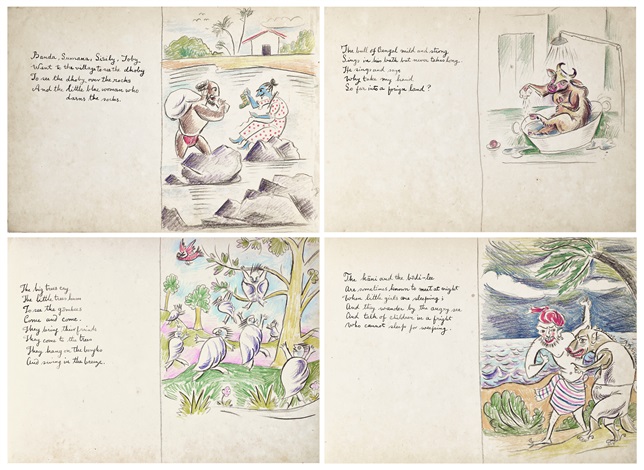 Untitled Reasonable Rhymes by George Keyt on artnet