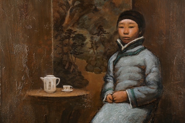 Northern Chinese Lady by Yin Xin on artnet
