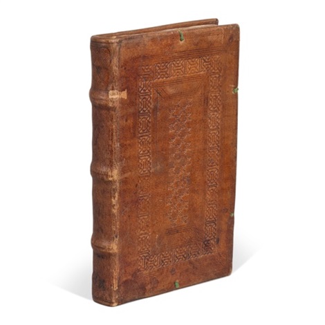 Horatius Flaccus, Horatius, Venice, Aldo, 1501, Bolognese brown ...