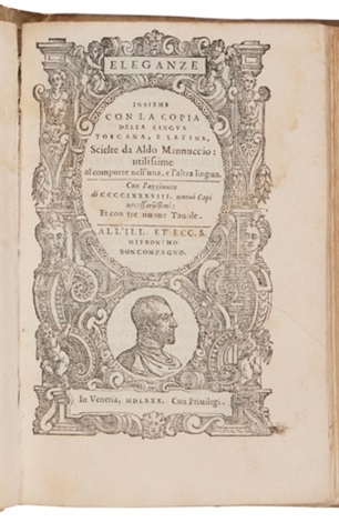 Horatius Flaccus, Eleganze insieme, Venice, Aldis II, 1580 ...