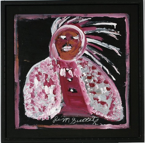 Chief With Headdress by Jimmy Lee Sudduth on artnet