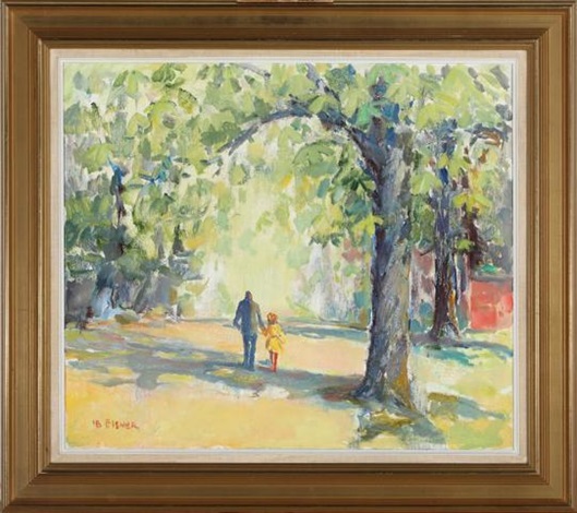 Maj, Dyrehaven by Ib Eisner on artnet