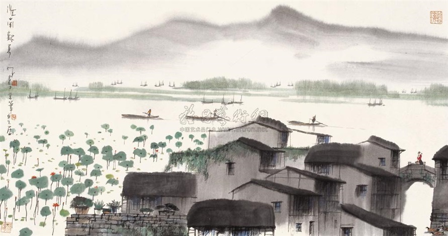 Landscape by Yang Mingyi on artnet