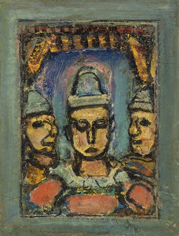 Clowns Trio by Georges Rouault on artnet