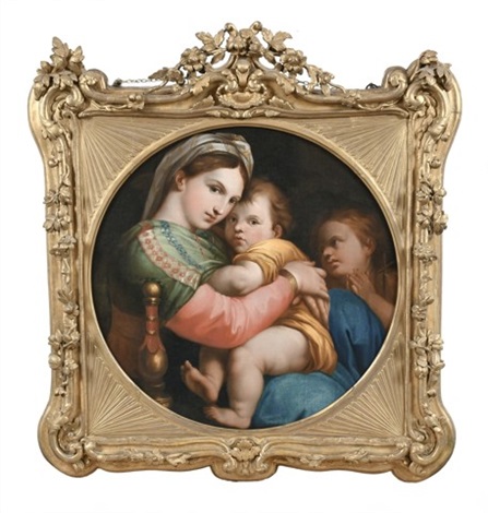 The Madonna della Sedia by Raphael on artnet
