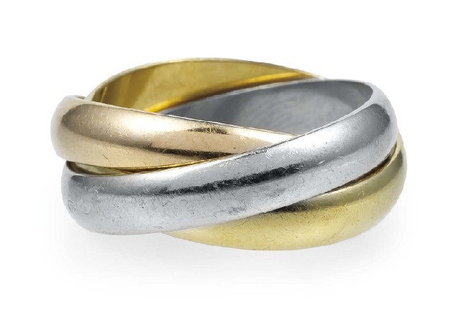 3-strand Ring by Cartier (Co.) on artnet
