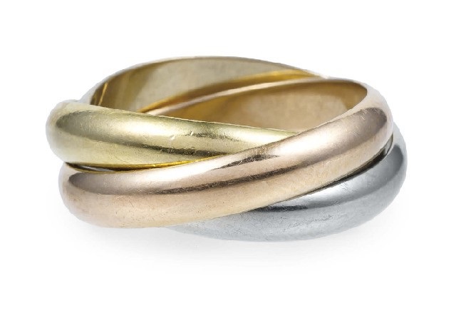 3-strand Ring by Cartier (Co.) on artnet