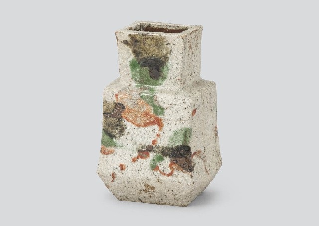 Three-color flask by Kanjiro Kawai on artnet