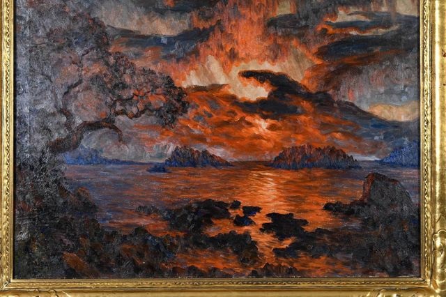 A Battle of the Elements by Carl Arthur Faille on artnet