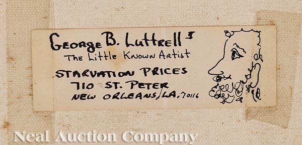 Preservation Hall by George B. Luttrell on artnet