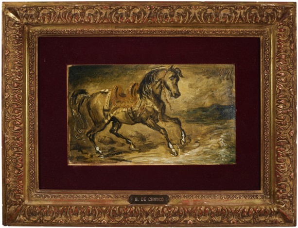 Cavallo bruno by Giorgio de Chirico on artnet