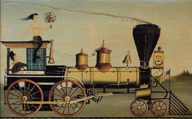 Riding high on the Cape Cod Express by Ralph Eugene Cahoon Jr. on artnet