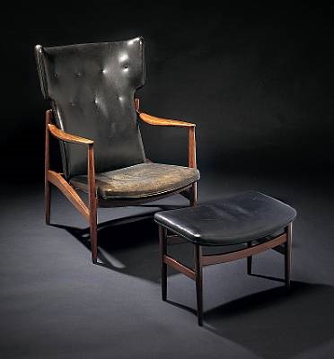 Wingback chair model C-41 by Jacob Kjaer on artnet