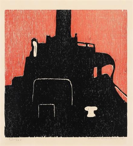 Three figure compositions in frame by Albert Bertelsen on artnet