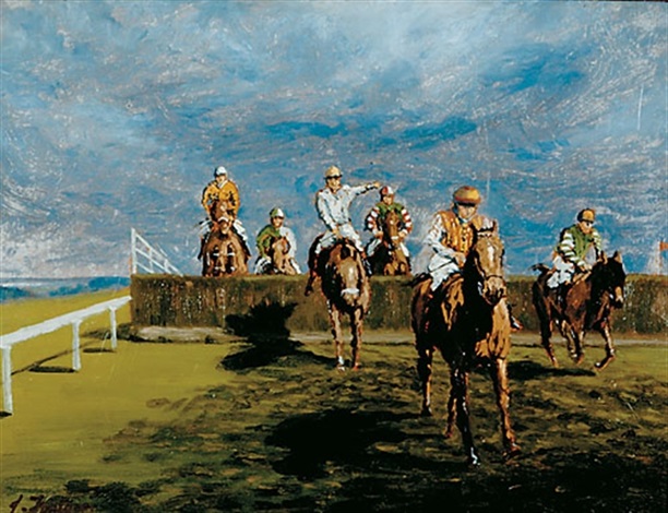 Thunder and silks by John Foulger on artnet