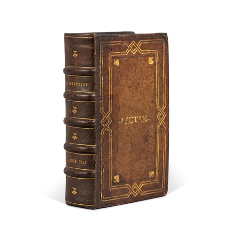 Lactantius, Institutiones Divinae, Venice, Paolo Manuzio Heirs of ...