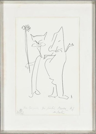Le Père et la Mére Ubu by Richard Mortensen on artnet