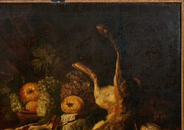 stilleben med frukt och vilt by Pieter Boel on artnet