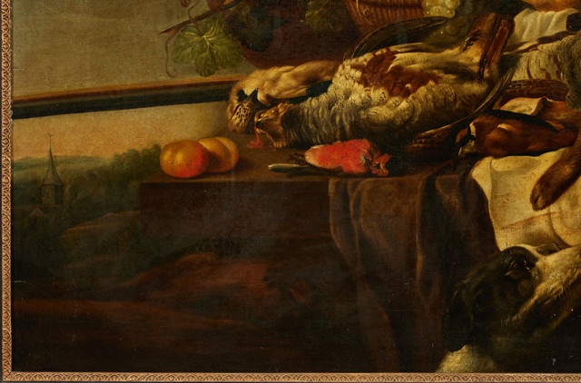 stilleben med frukt och vilt by Pieter Boel on artnet