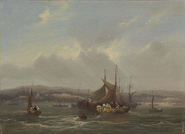 Marina by Frederick Calvert on artnet