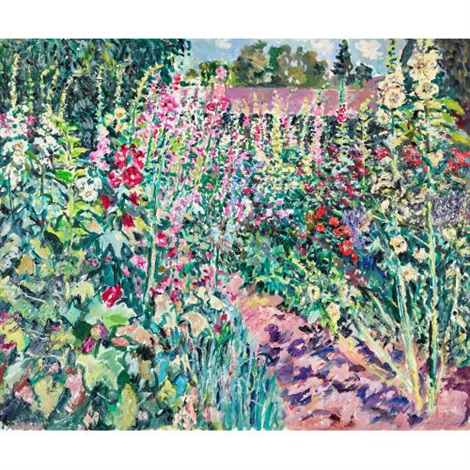 Malven by Adolf Weber on artnet