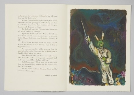 The Story of Exodus portfolio of 24 wtitle page, table of contents and ...