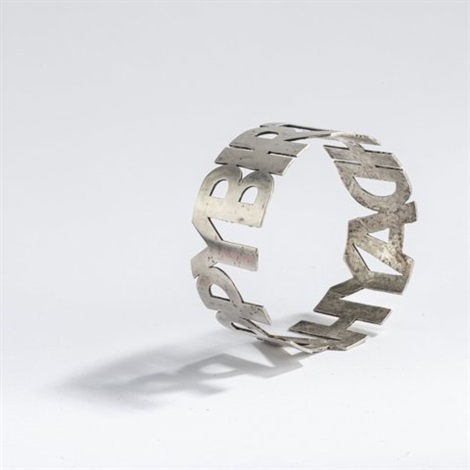 Happy Birthday bracelet by Gerd Rothmann on artnet