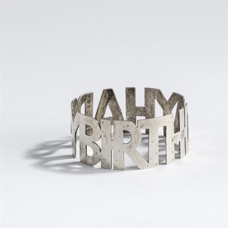 Happy Birthday bracelet by Gerd Rothmann on artnet